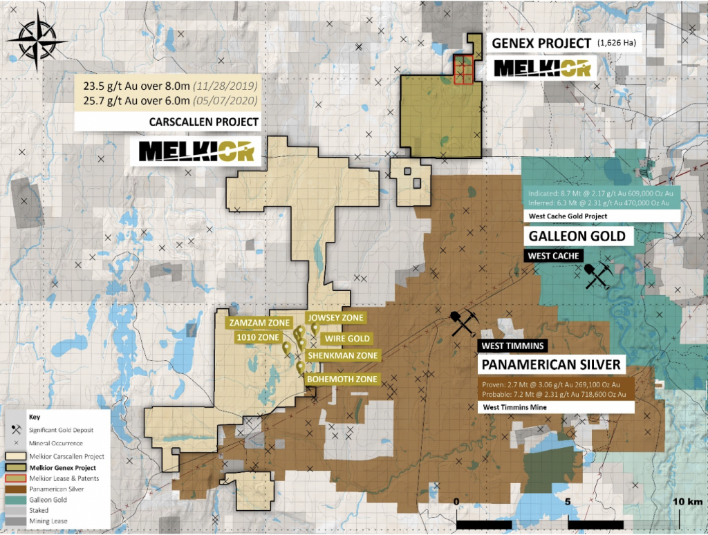 Gexex Project – Junior Gold Exploration Company Base Metals in Ontario ...