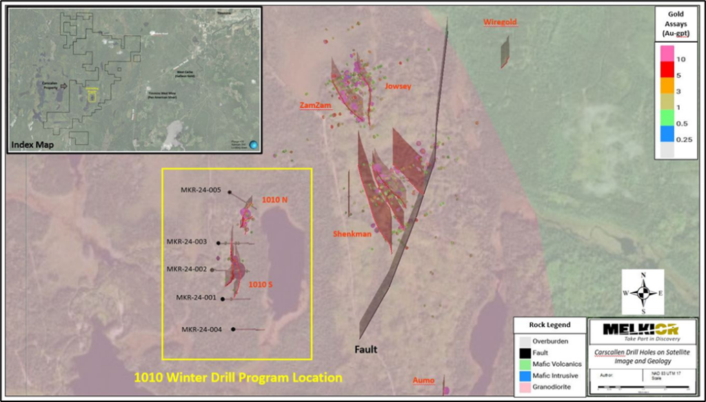 Melkior Drills 77.4 g/t Au over 6.9m in New High-Grade Gold Discovery ...